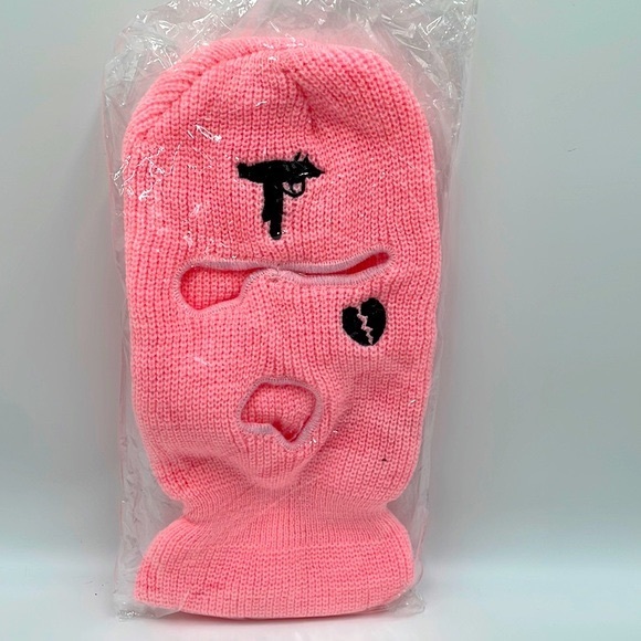 Accessories | Pink Winter Uzi Faceski Mask | Poshmark